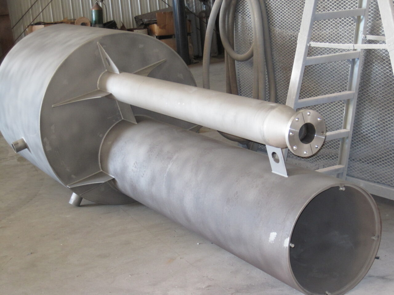 Decontamination Tank with Baked Lining - Midwest Tank Co.